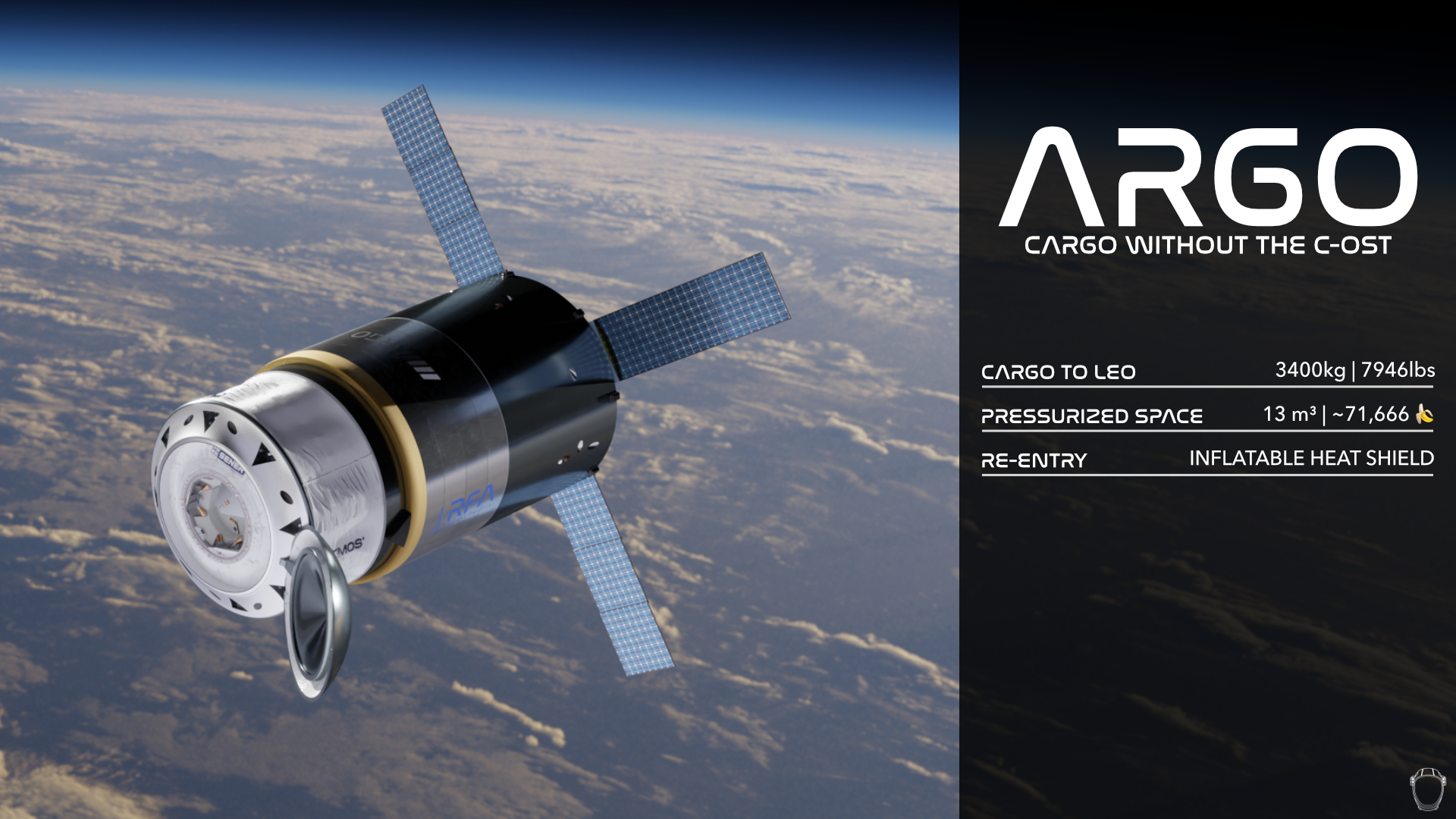 RFA Submits Argo Spacecraft to ESA Commercial Cargo Transportation ...